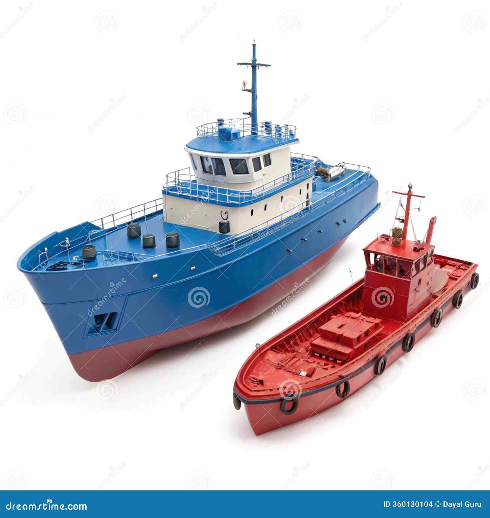 Big Blue Ship On A Wave. Vessel On Billow. Ready Logo Vector ...