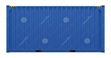 Blue shipping container stock image. Image of heavy, lock - 80065795