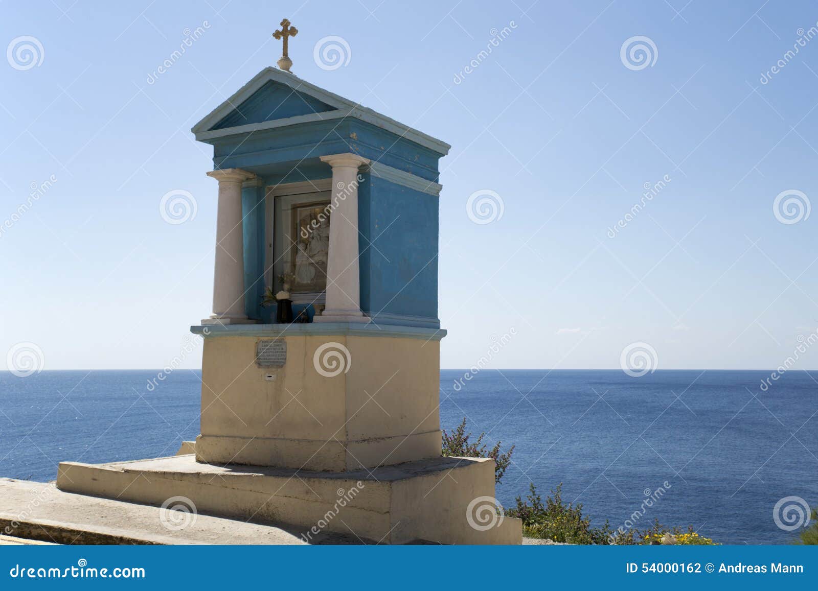 Blue Shrine 2 stock photo. Image of green, guidance, color - 54000162