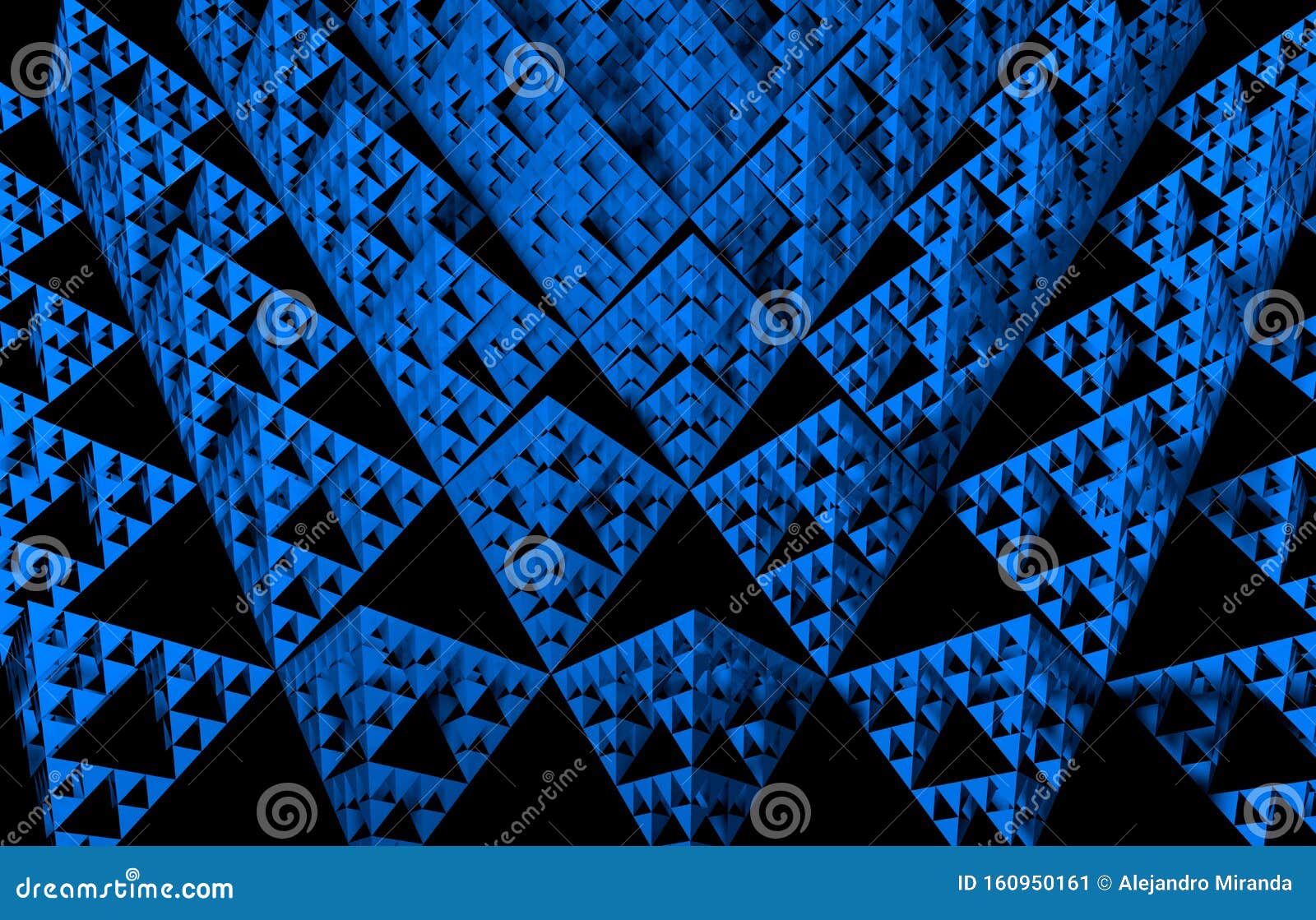 The Sierpinski Triangle Stock Photography | CartoonDealer.com #82900586