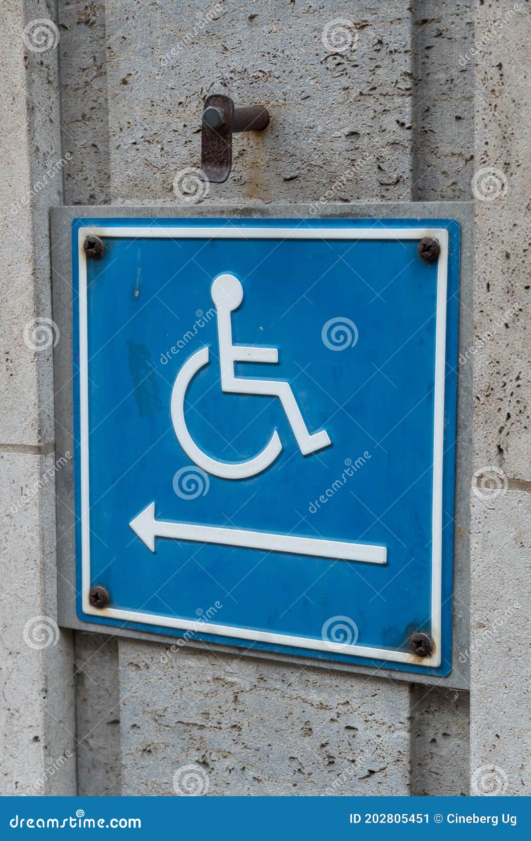 Disabled Access Sign stock image. Image of equal, accessible - 202805451