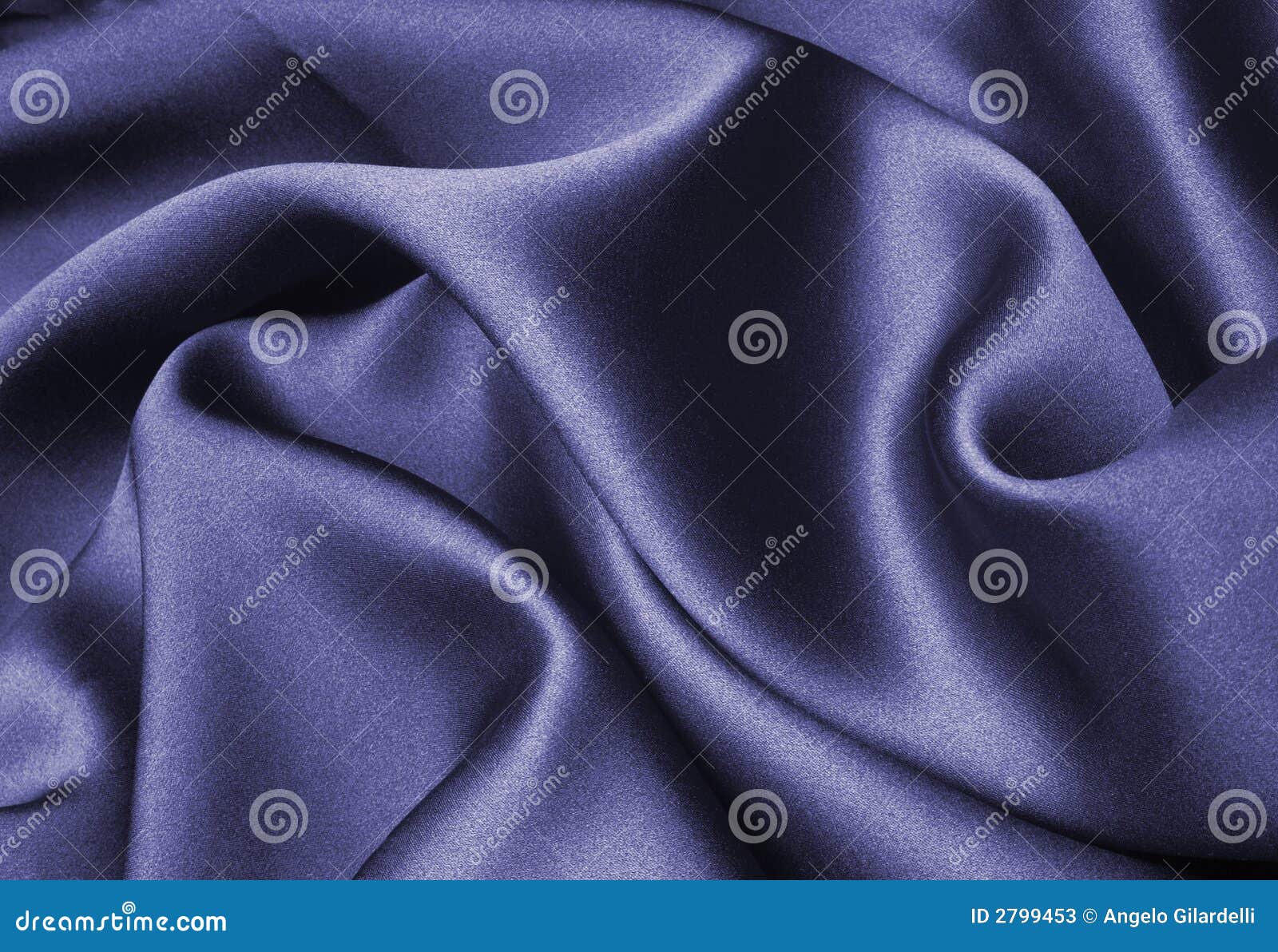 Blue silk stock image. Image of texture, textile, expensive - 2799453