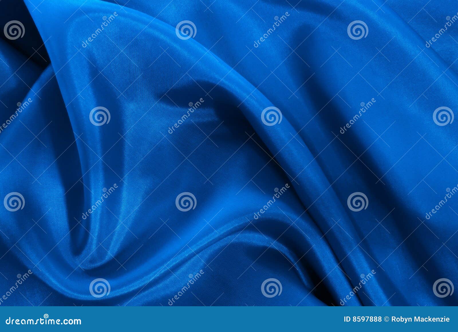 Blue Silk With Vintage Royal Pattern Background. Luxury Weave Texture ...