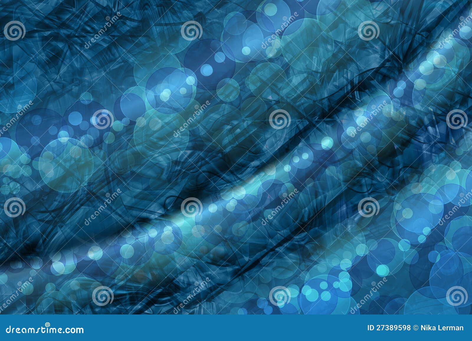 Blue Silk Abstract Background Stock Illustration - Illustration of ...