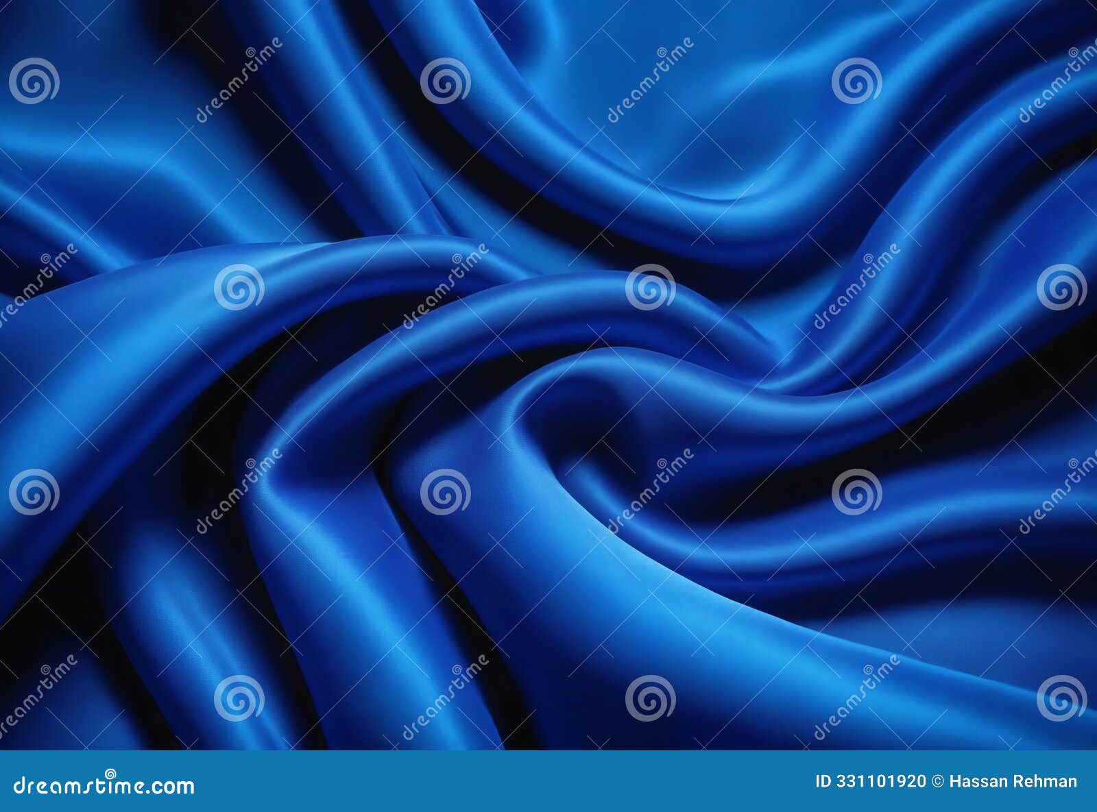 Blue Silk Background. Large File Stock Illustration - Illustration of ...