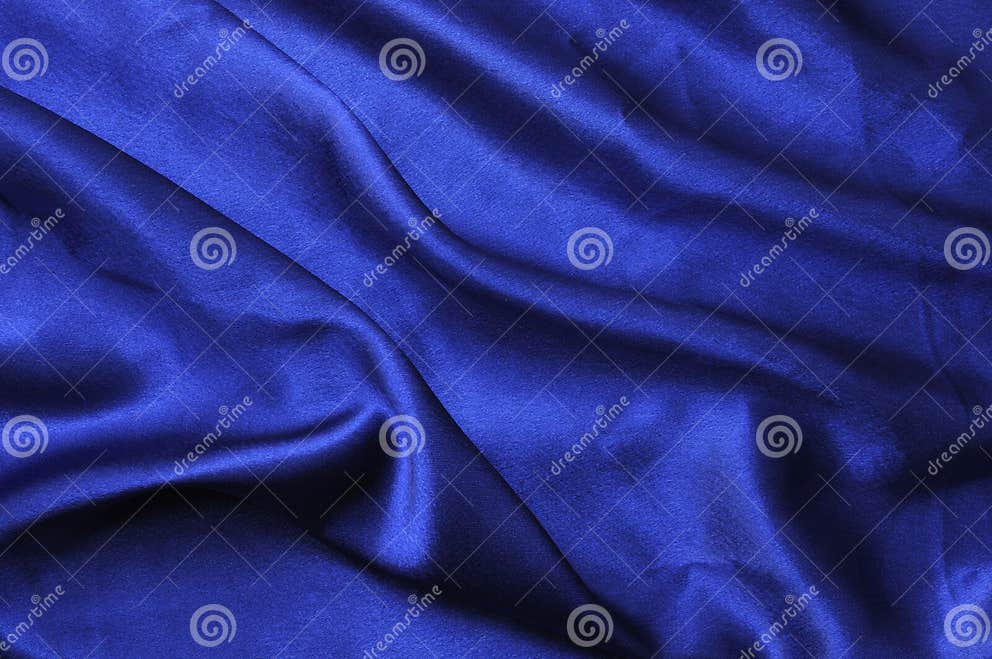 Blue silk drape stock photo. Image of brilliant, material - 32341654