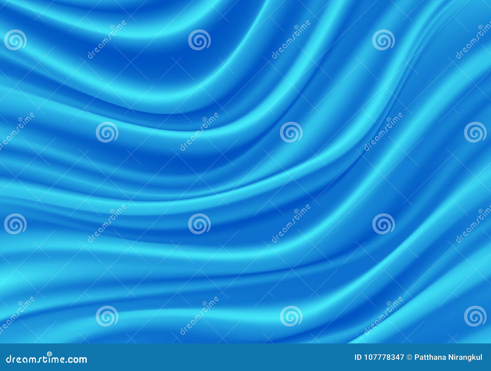 Blue Silk Fabric Cloth Wave Luxury Background Texture Vector ...