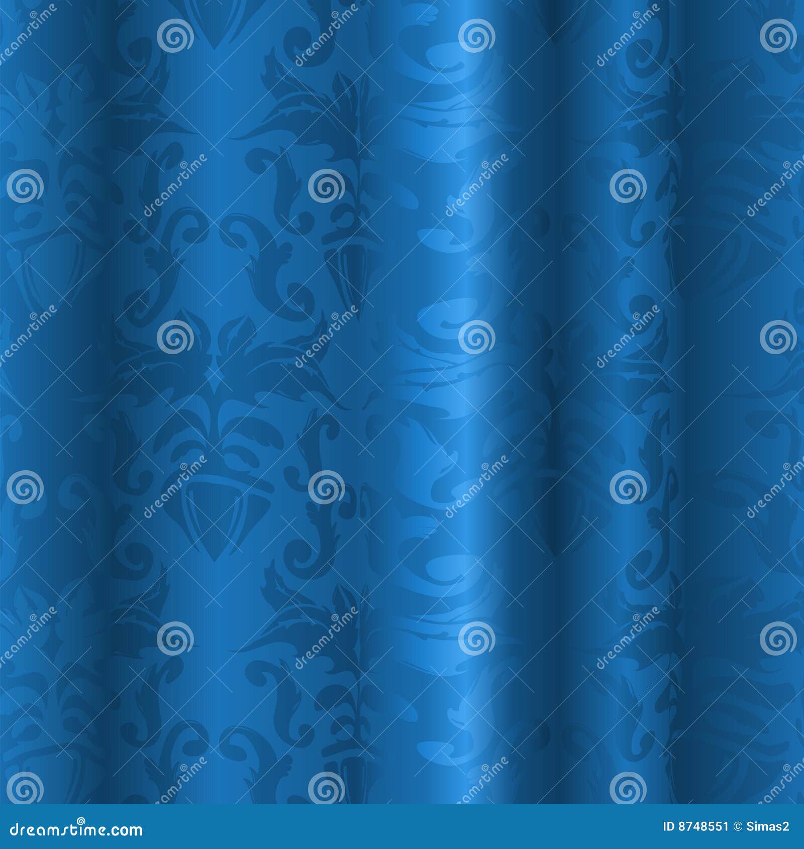 Blue Silk Pattern stock vector. Illustration of elegant - 8748551