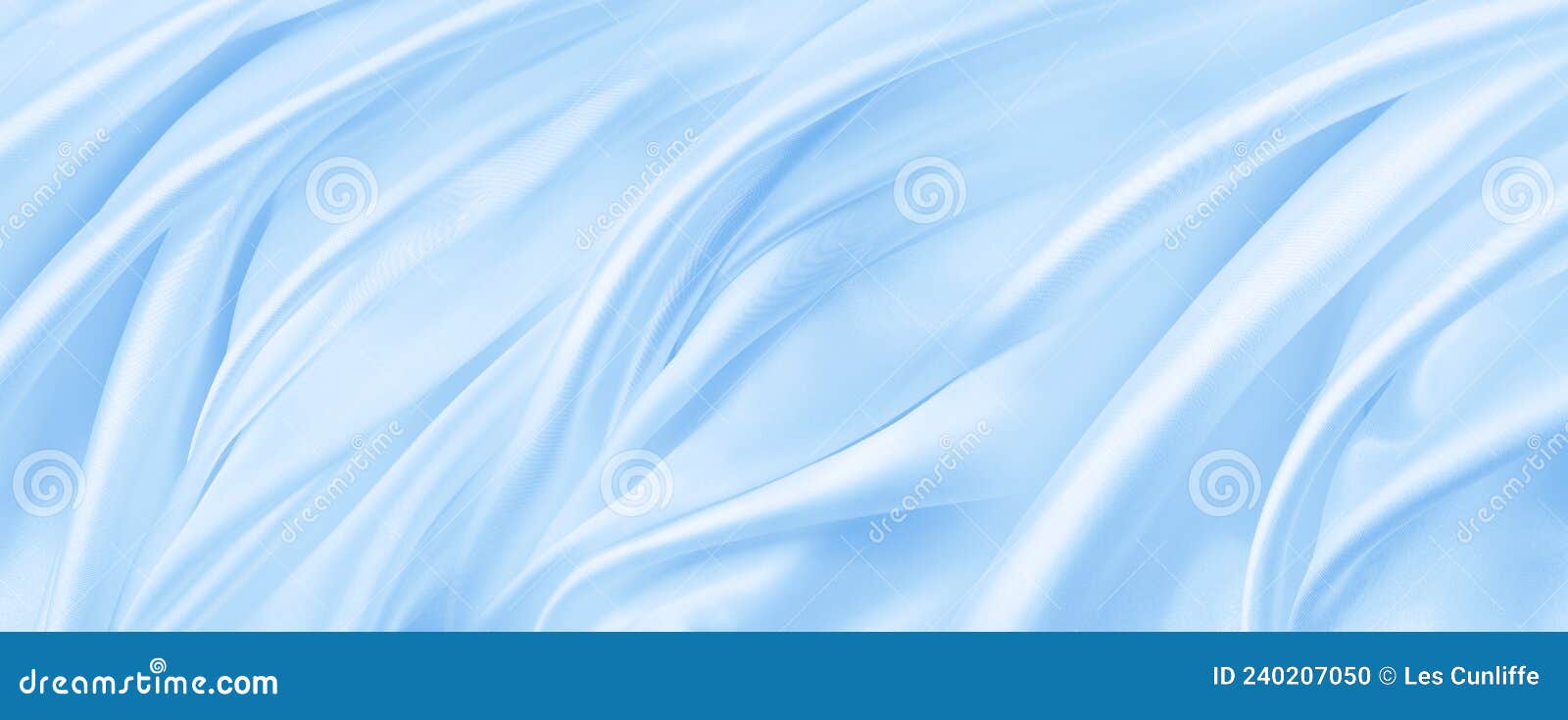 Blue silky fabric texture stock photo. Image of delicate - 240207050
