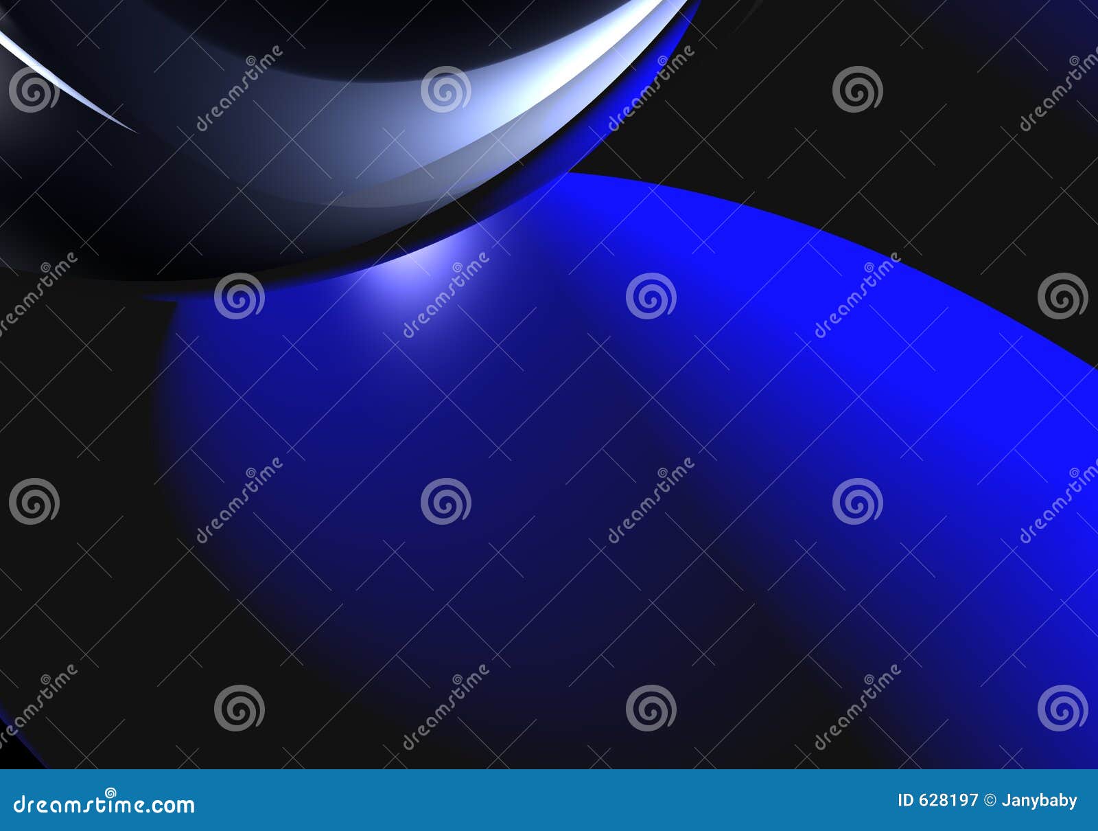 Blue&silver Background (abstract) 01 Stock Illustration - Illustration ...