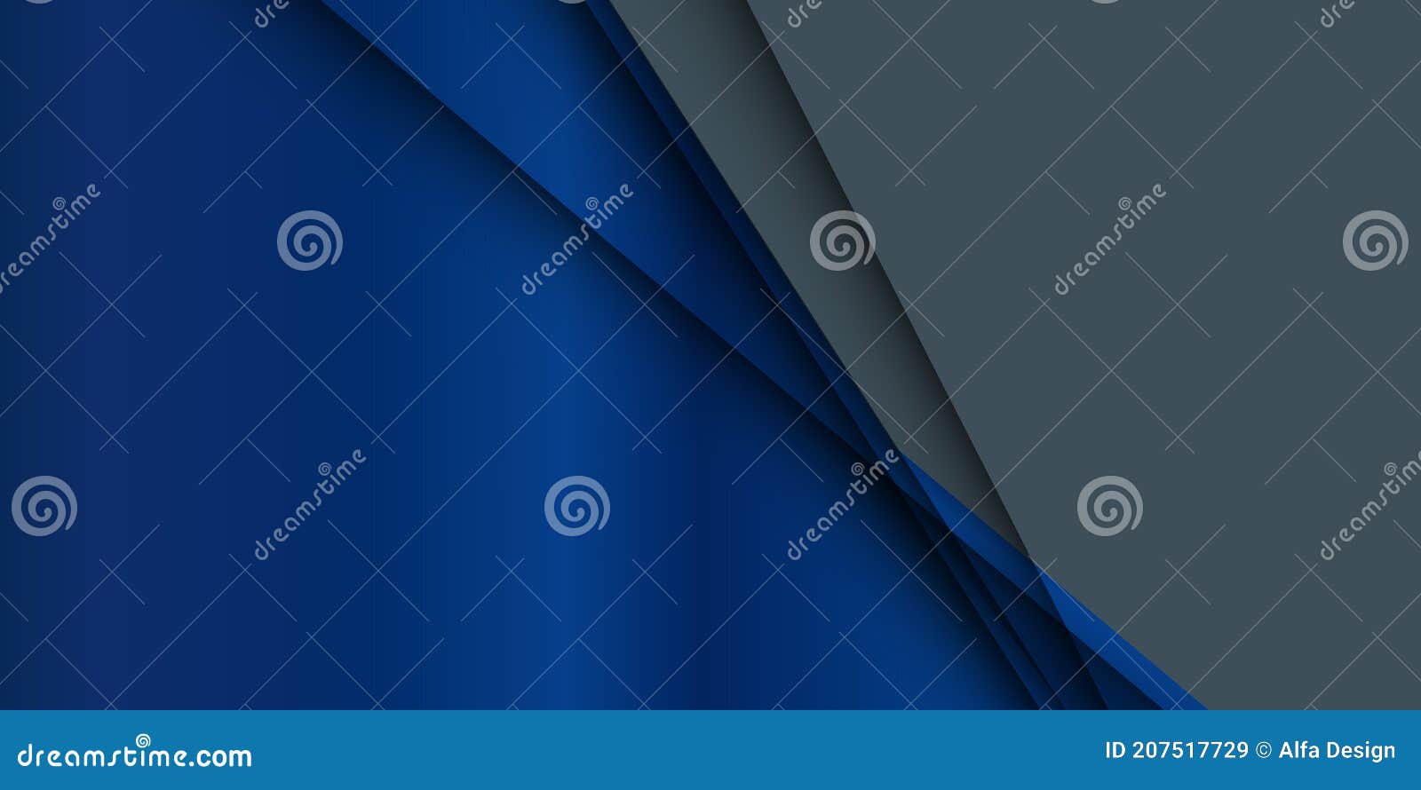 Blue Silver Background. Abstract Banner Web Elegant Dark Silver ...