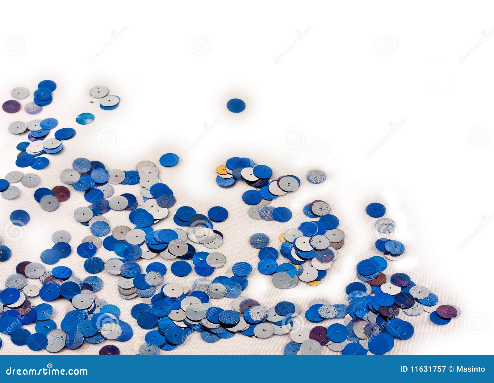 Blue and silver confetti stock image. Image of decoration - 11631757