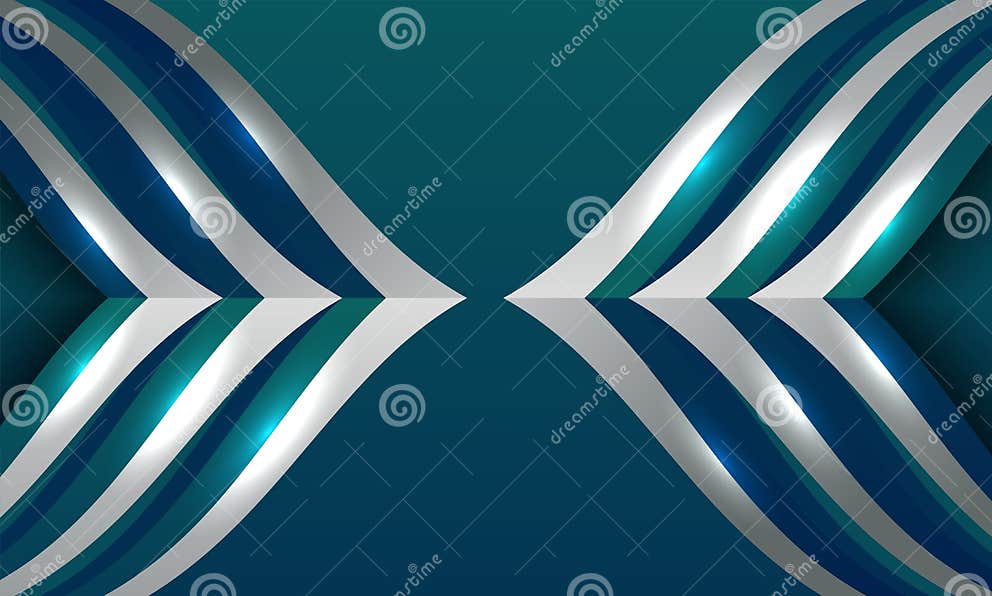 Blue and Silver Elegant Abstract Background Stock Vector - Illustration ...