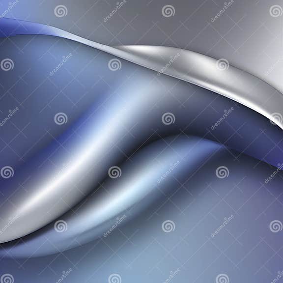 Blue and Silver Gradient with Smooth Color Transitions. AI-Generated ...