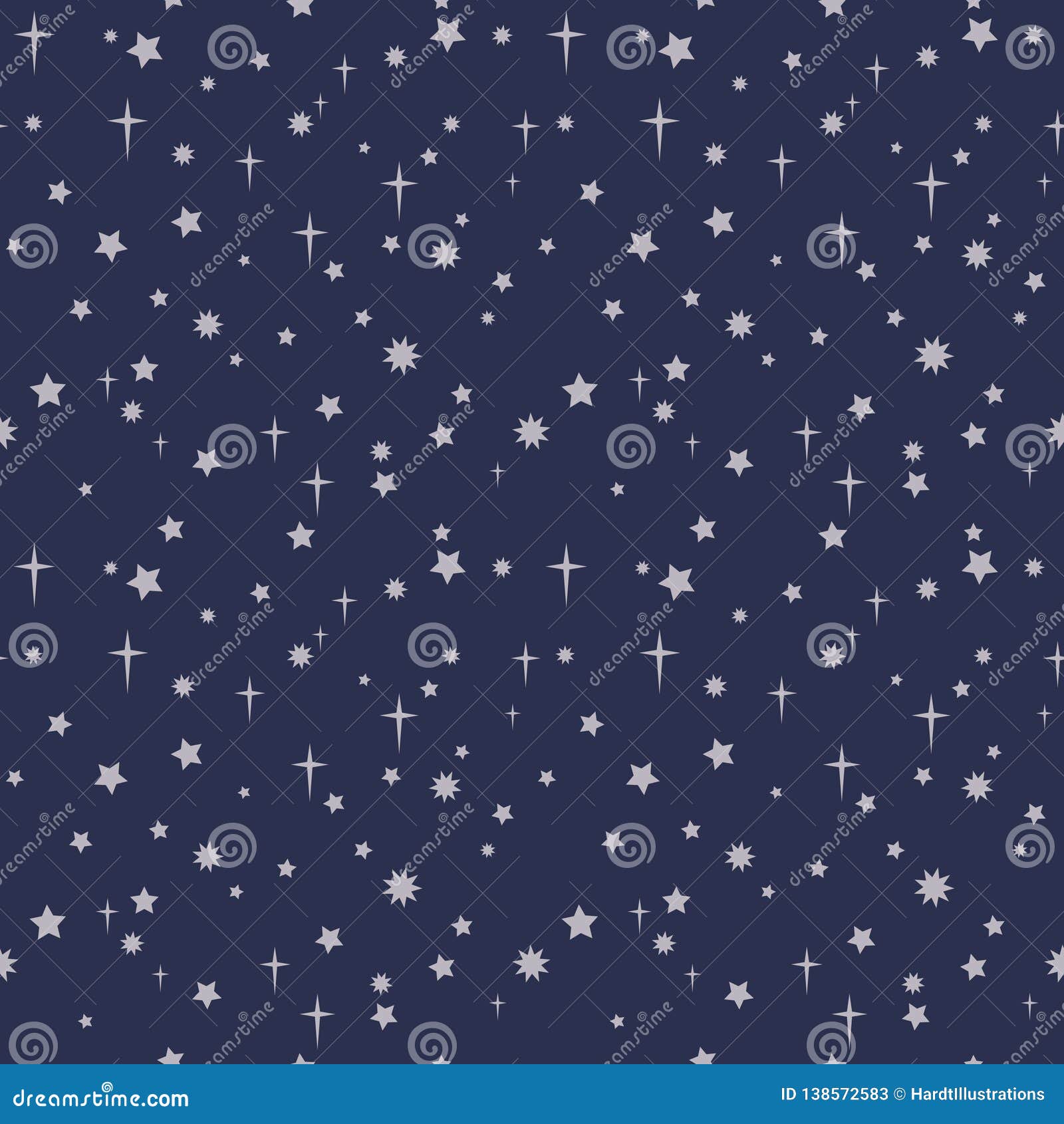 Blue and Silver Seamless Pattern Stock Vector - Illustration of paper ...