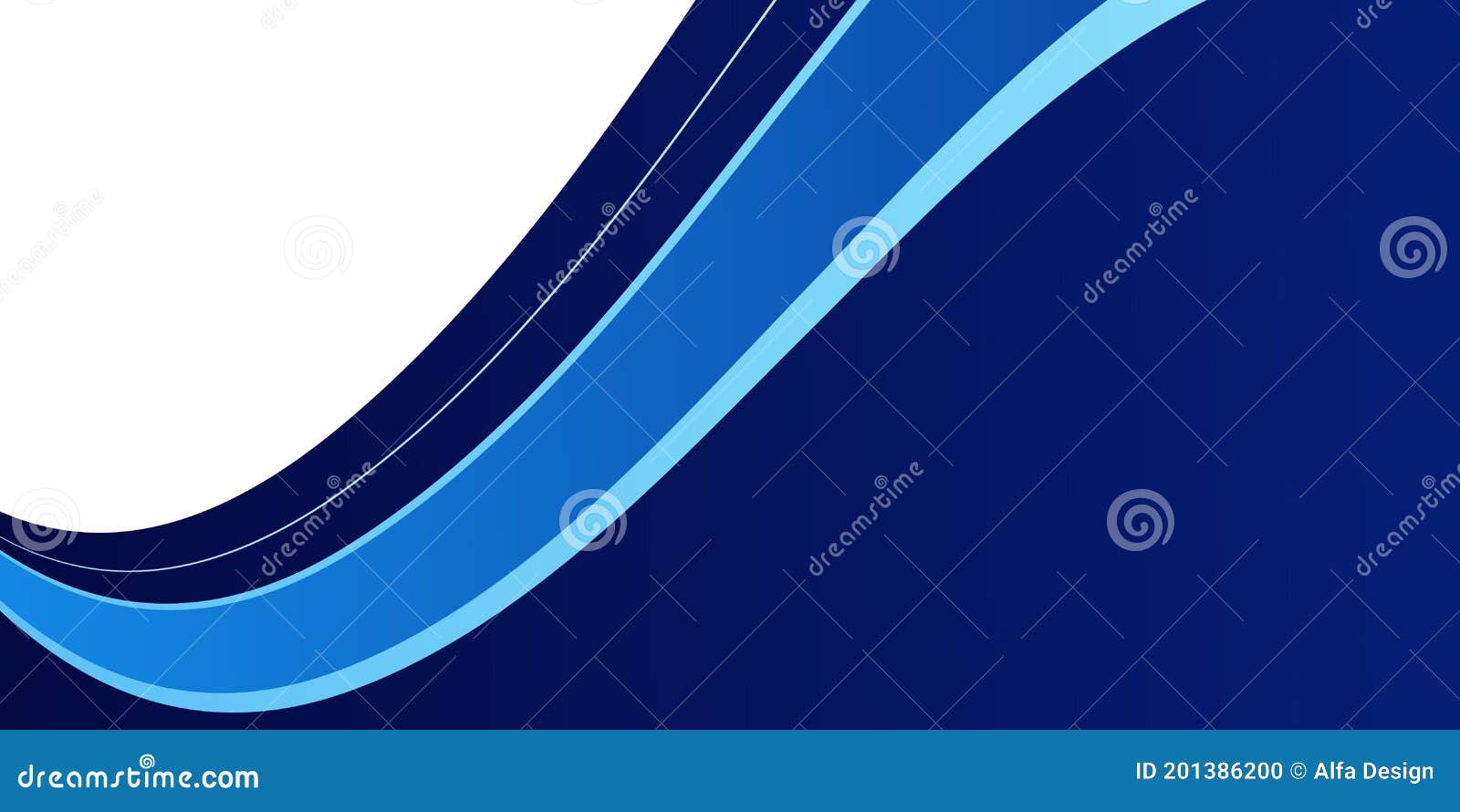 Blue Simple Abstract Background Stock Vector - Illustration of ...