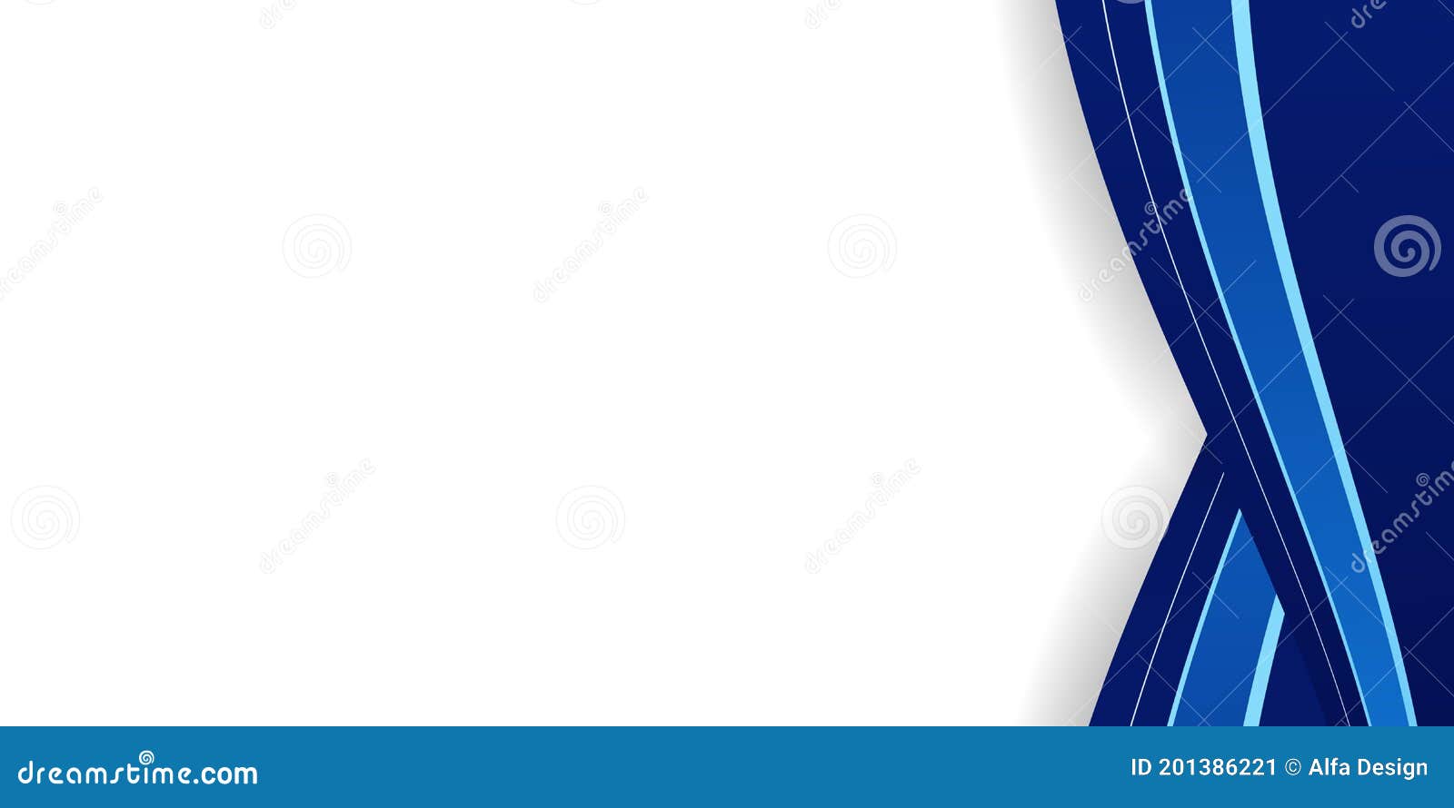 Blue Simple Abstract Background Stock Vector - Illustration of copy ...