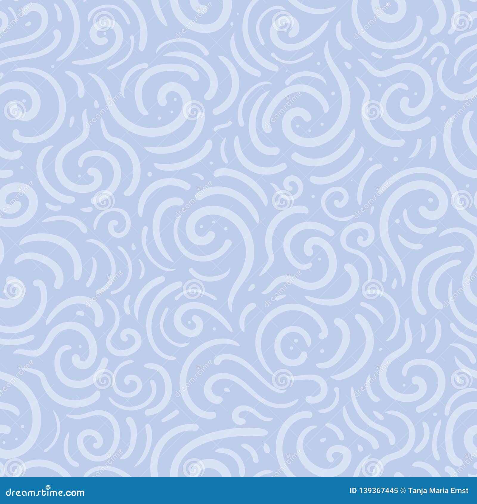 Blue pattern with swirl. stock vector. Illustration of dark - 139367445