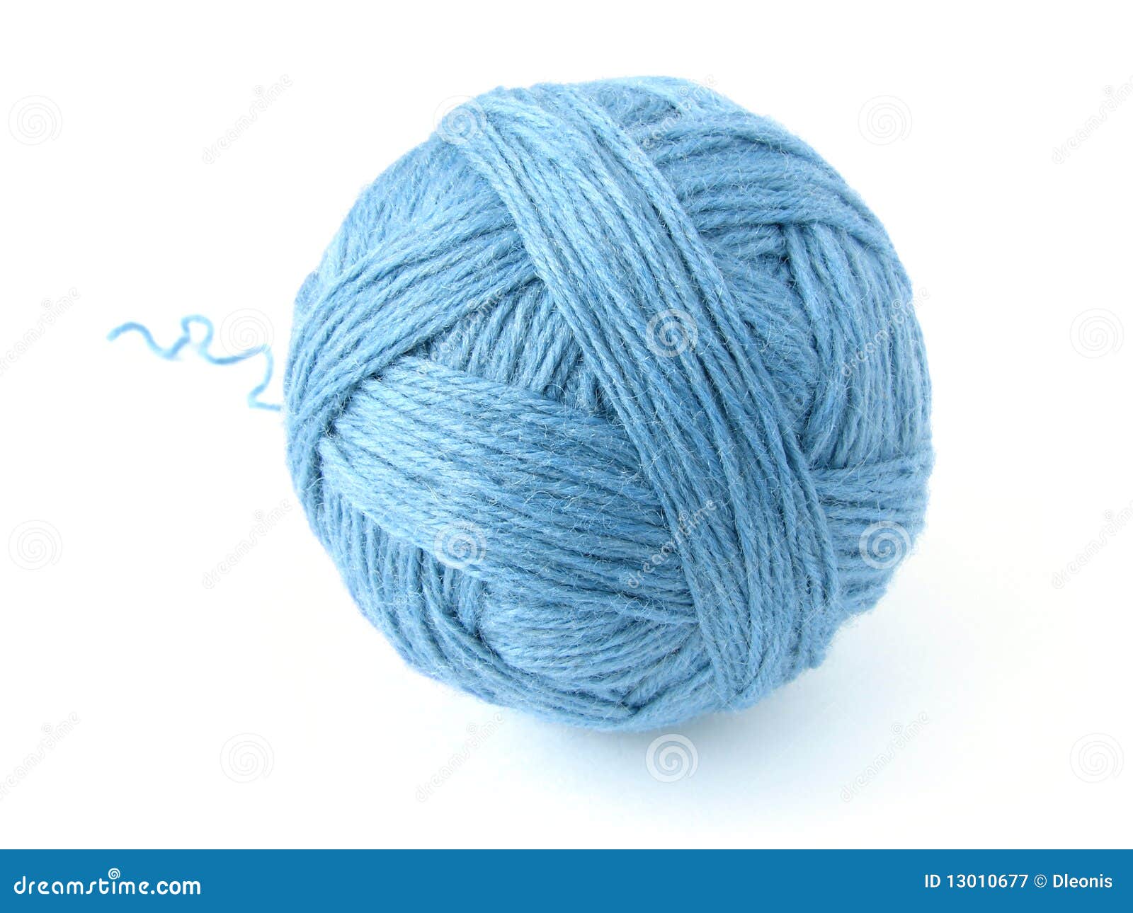 Blue skein stock image. Image of traditional, hank, yarn - 13010677