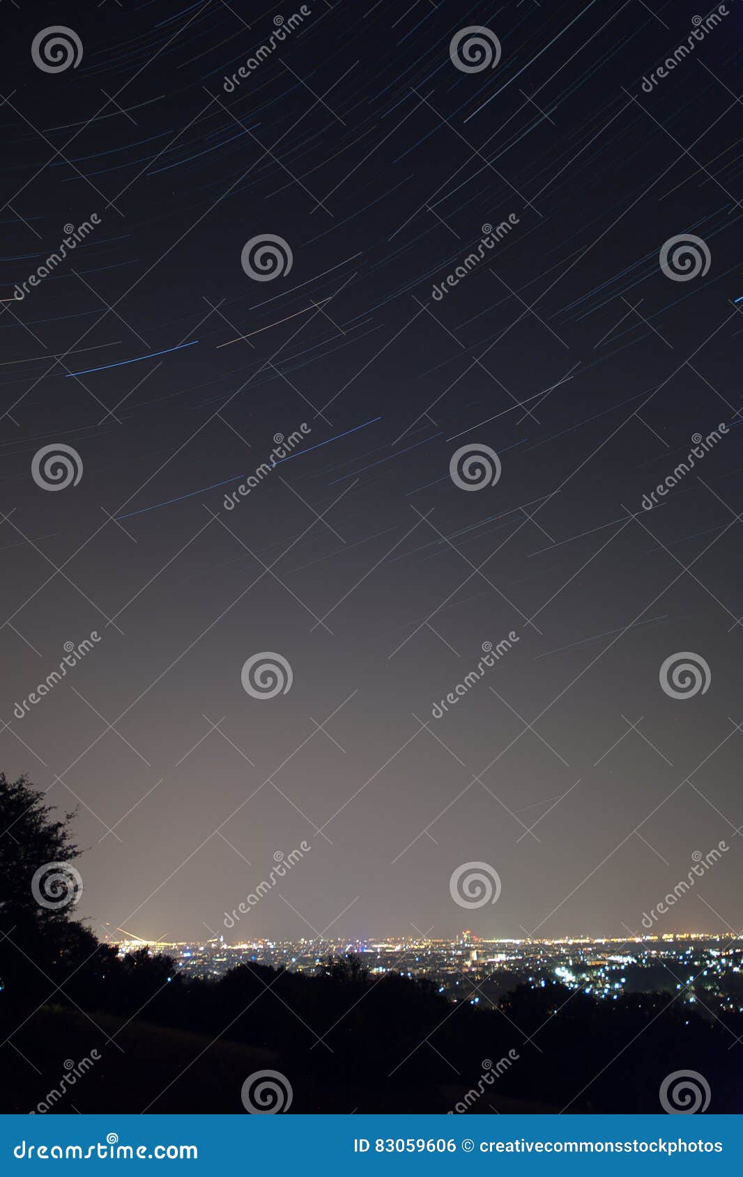 Blue Skies During Night Time Picture. Image: 83059606