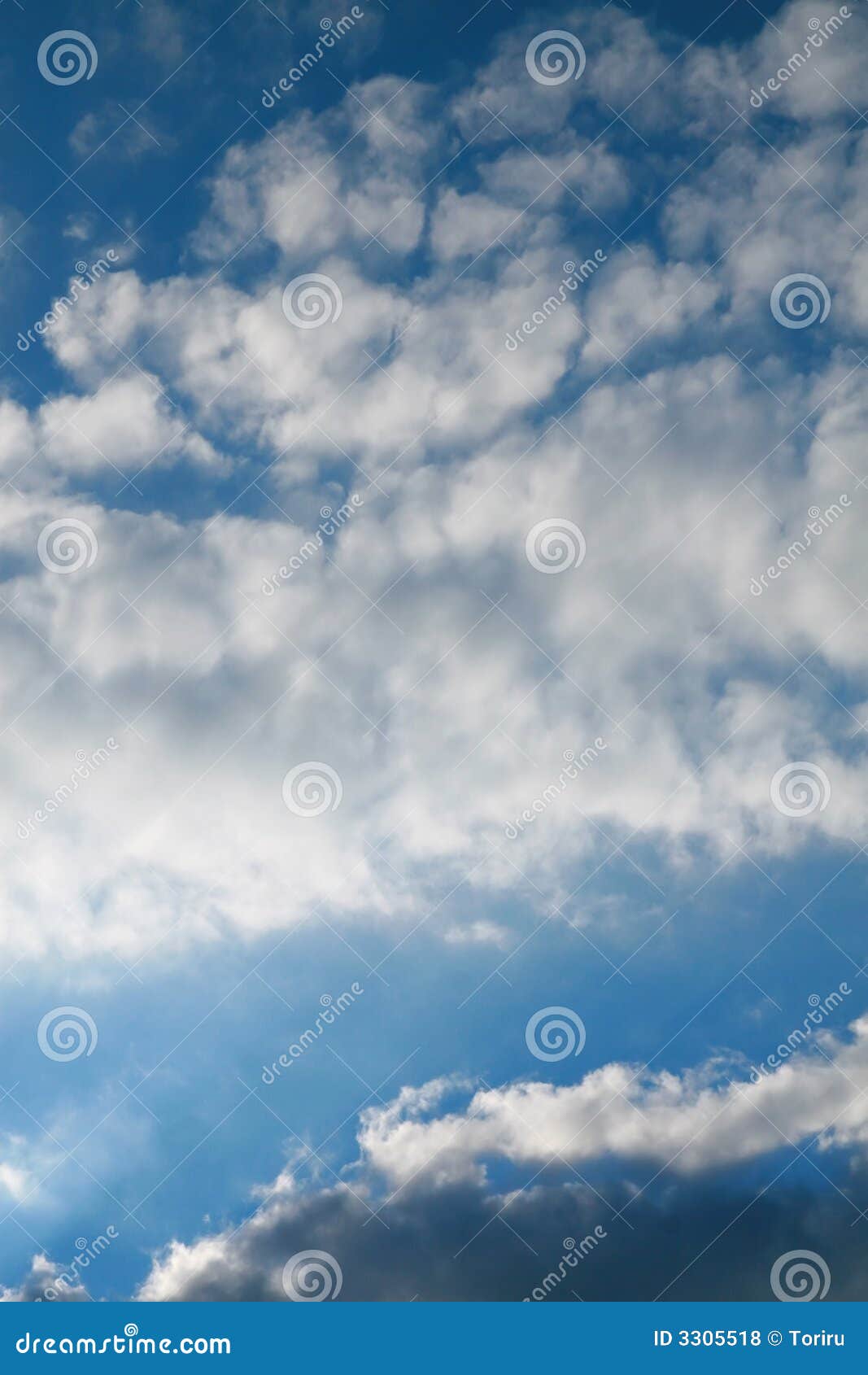 Blue Sky stock photo. Image of heaven, space, beautiful - 3305518