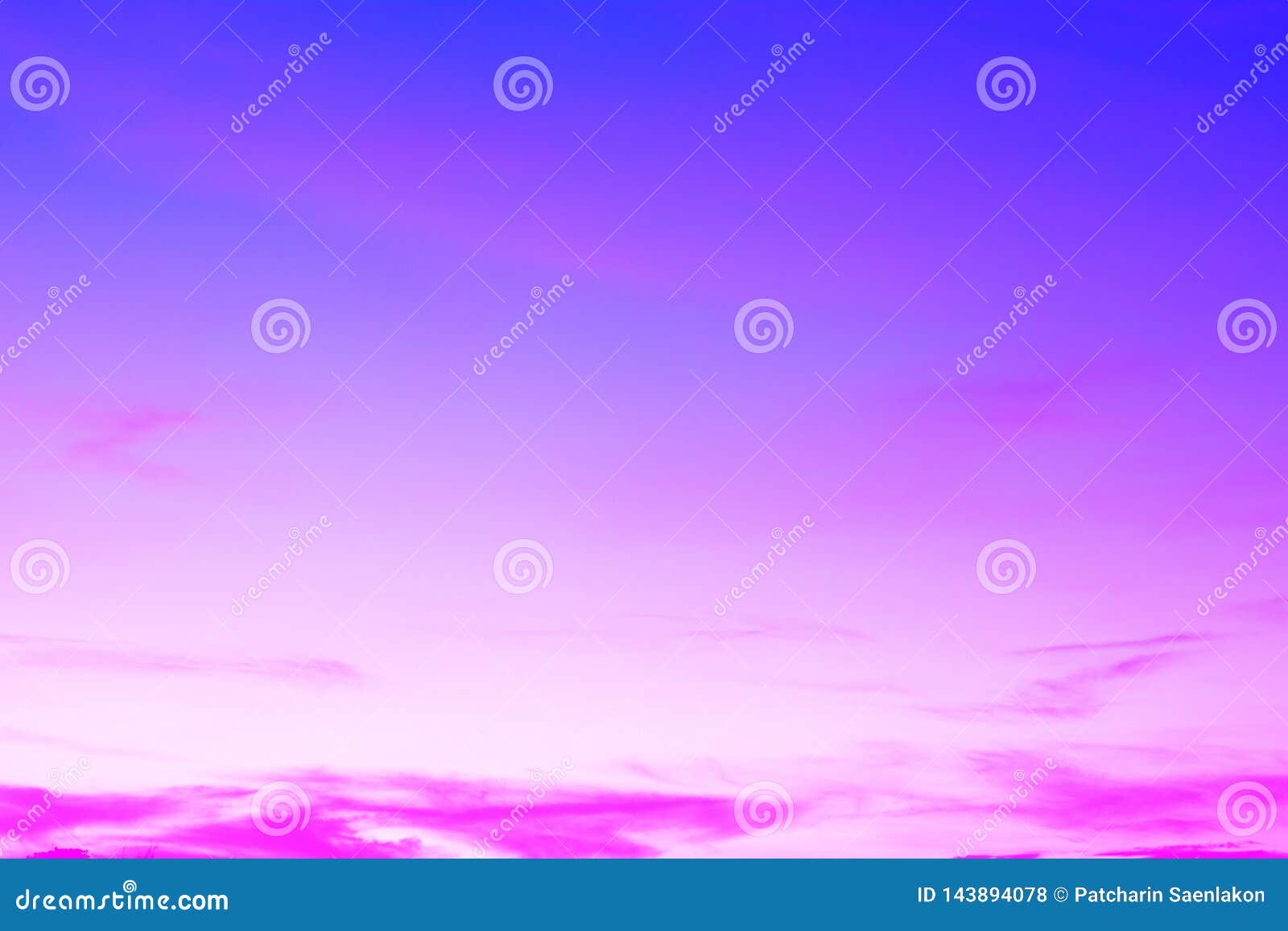 Blue Sky Background with Beautiful Clouds Stock Photo - Image of scenic ...