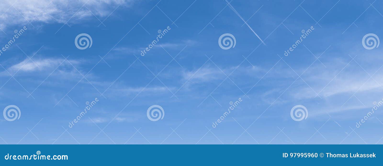 Blue Sky Banners Taken in the Air Stock Photo - Image of light, heaven ...