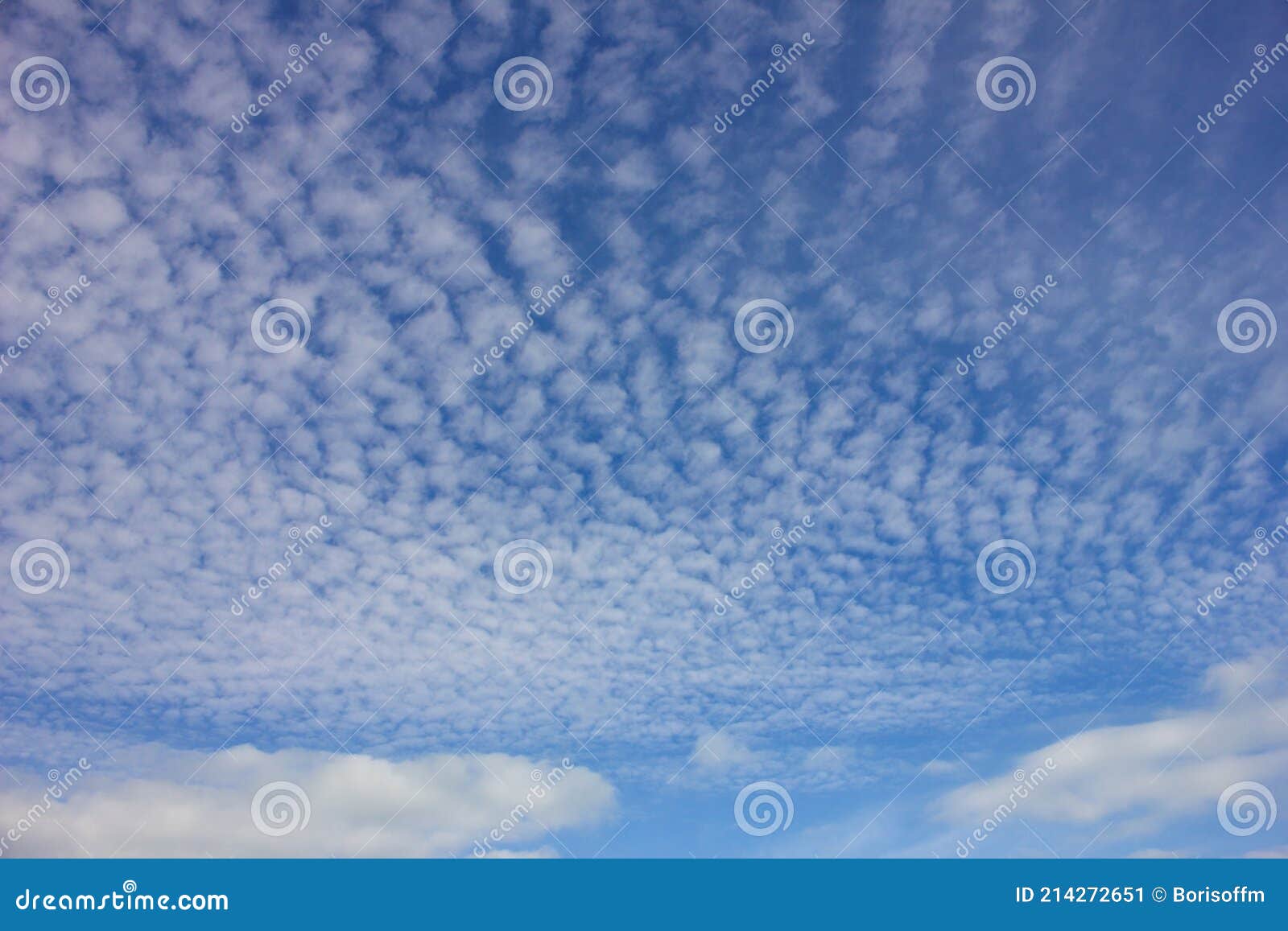 Blue Sky with Beautiful Clouds Stock Image - Image of skies, heaven ...