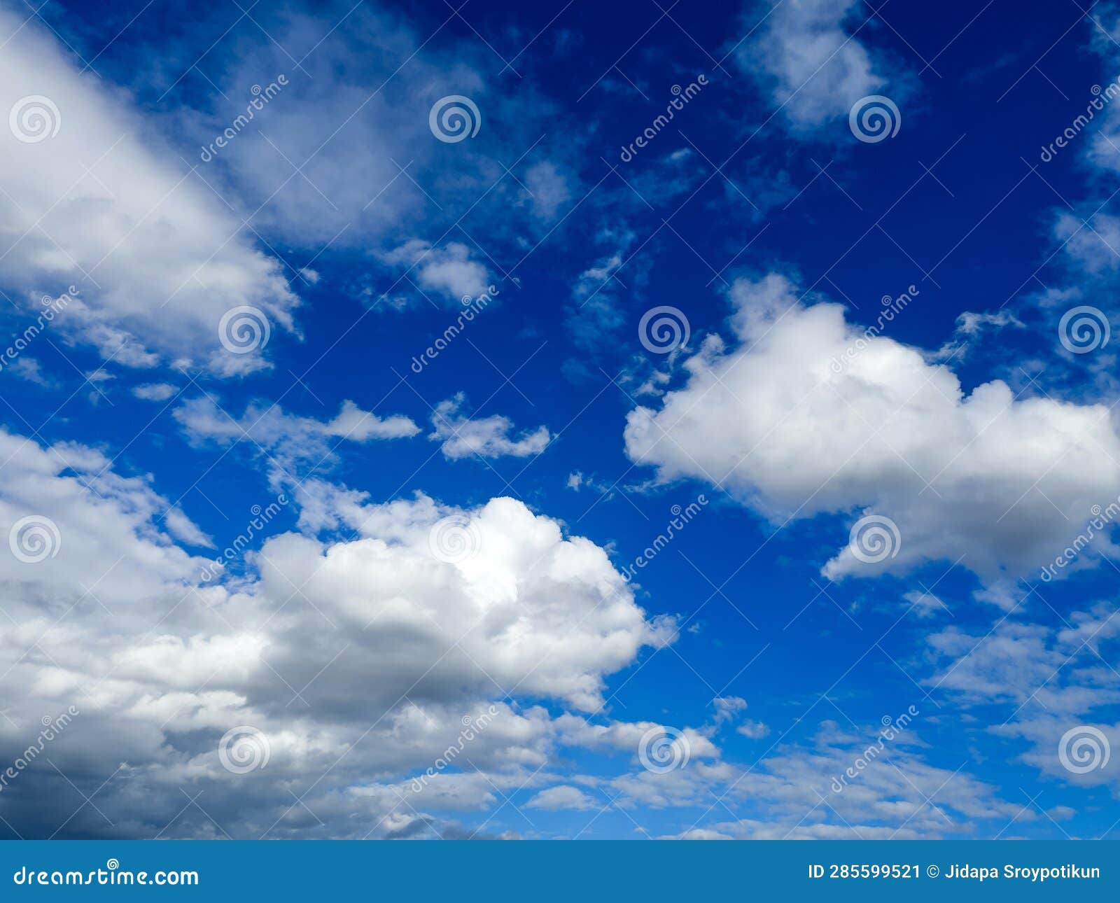 Blue Sky Good Weather for Background Stock Image - Image of nightfall ...