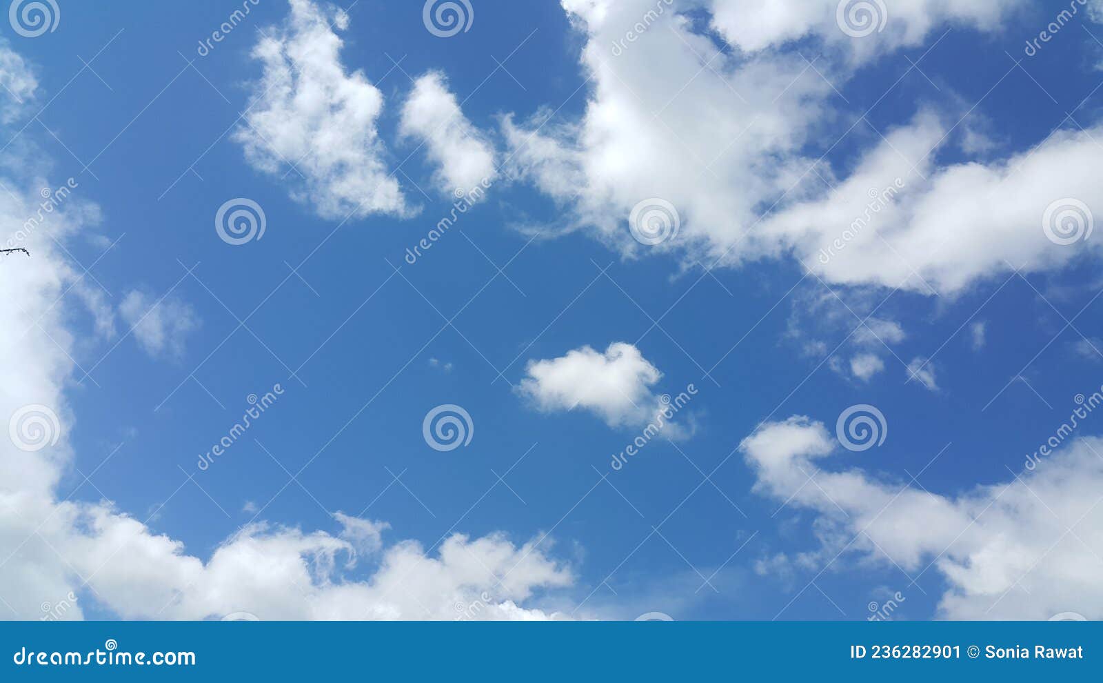 Blue Sky Bright Weather Nature Stock Image - Image of bright, beautiful ...