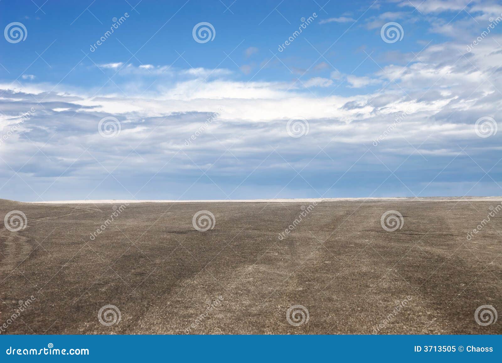 Blue sky and brown ground stock image. Image of pavement - 3713505