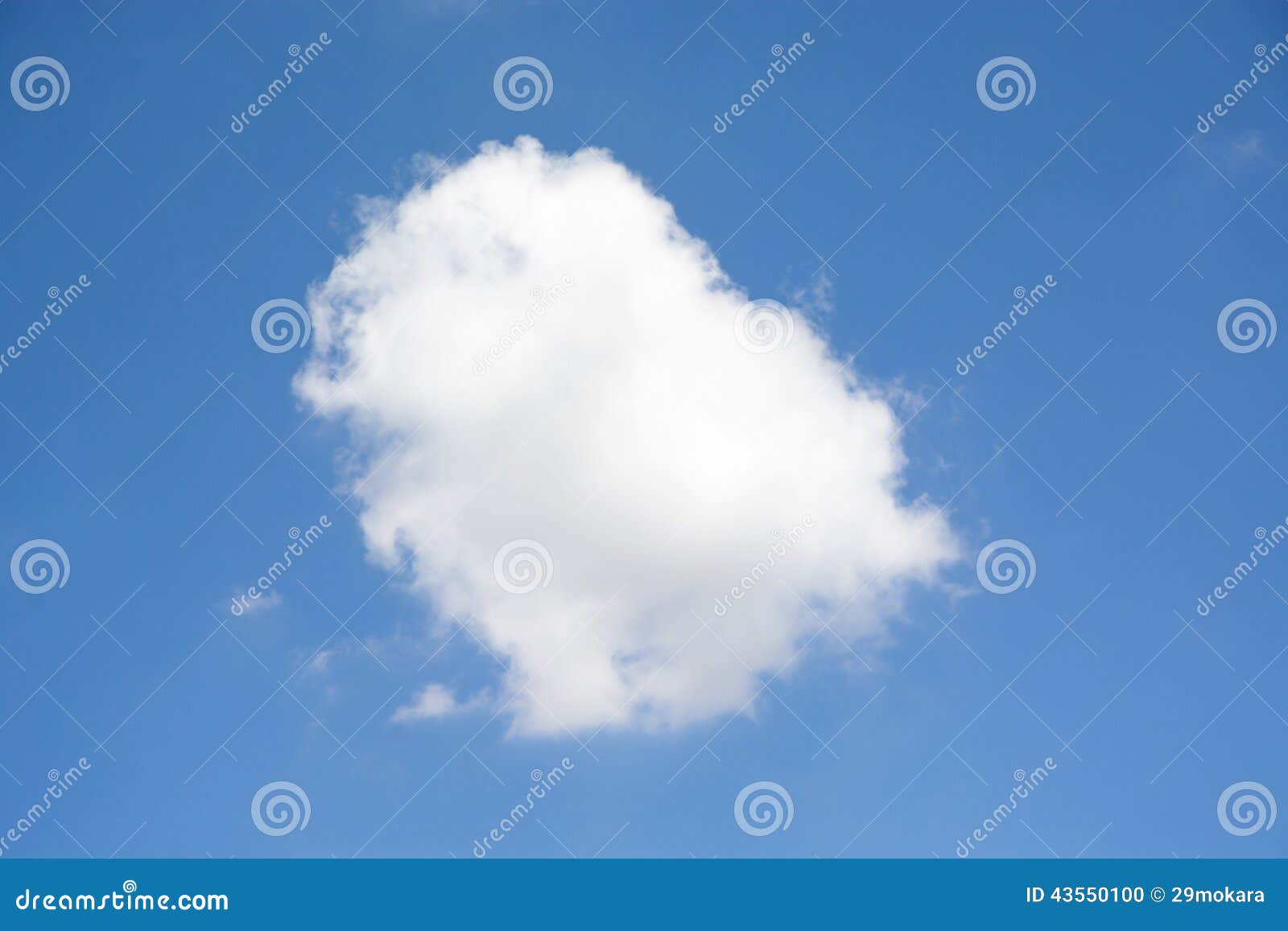 Blue sky with circle cloud stock photo. Image of white - 43550100