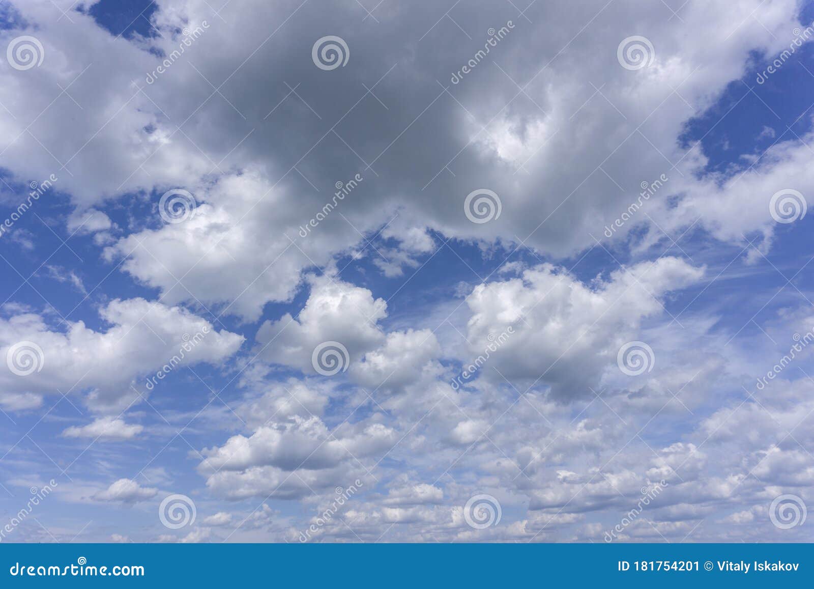 Blue Sky and Cloud Background Heaven Scene Stock Image - Image of color ...