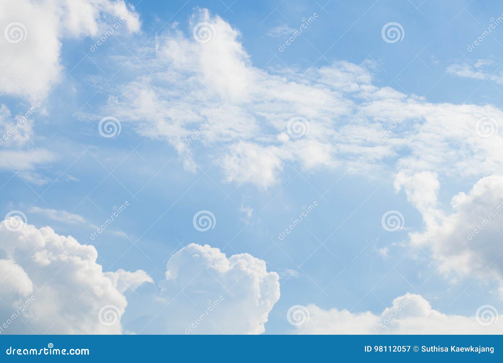 Blue Sky with Cloud, Concept of Hope, New Start, Fresh Stock Image ...