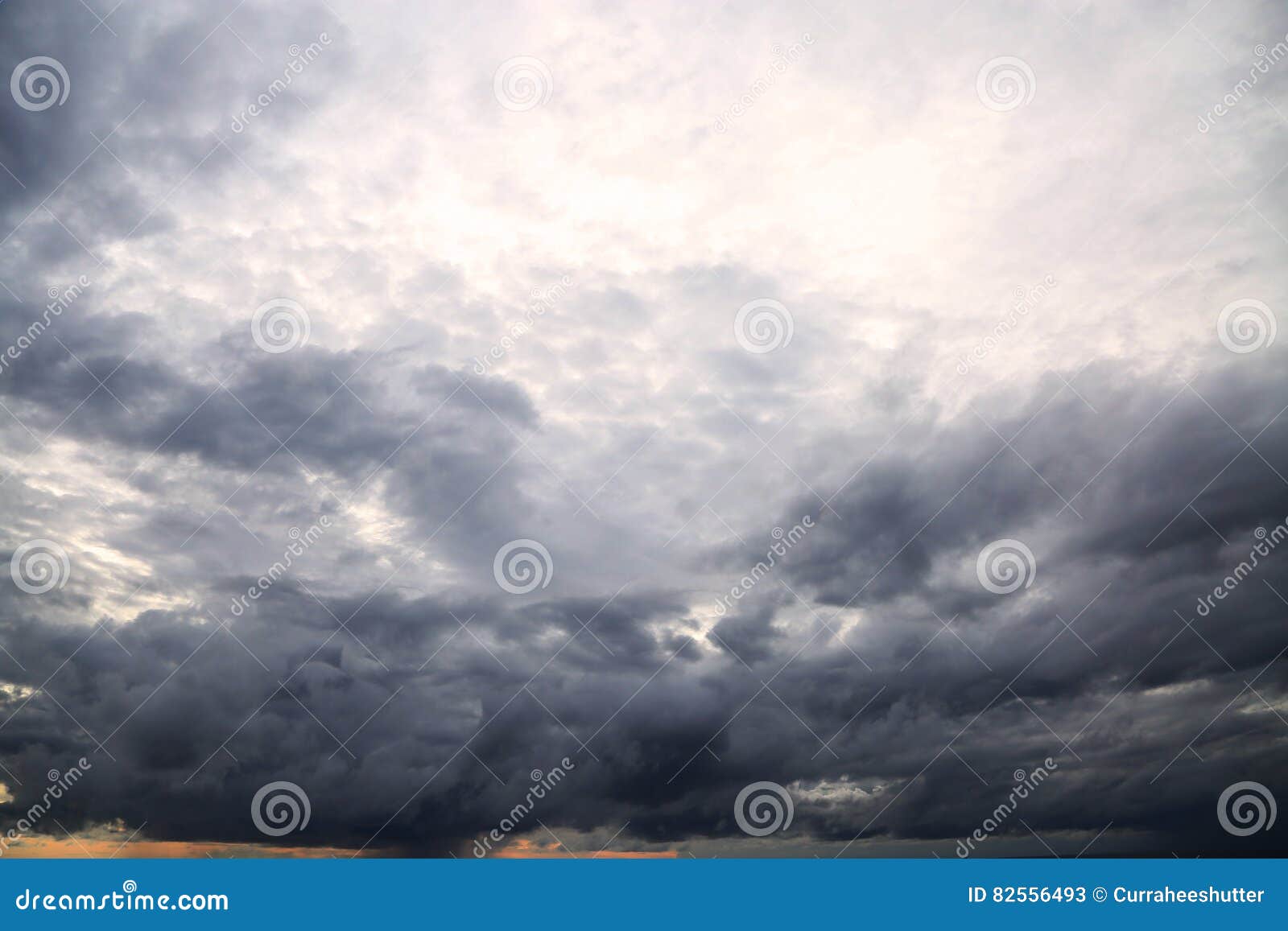 Blue Sky with Cloud and Empty Area for Text. Nature Concept for ...