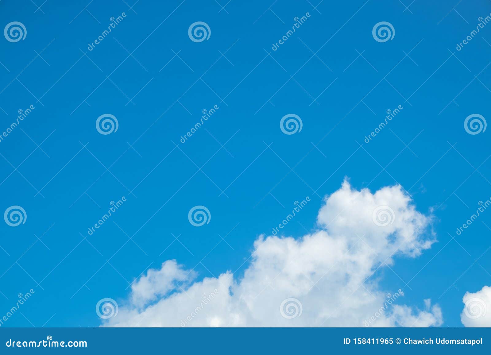 Blue Sky and Cloud Texture Background Stock Image - Image of high ...
