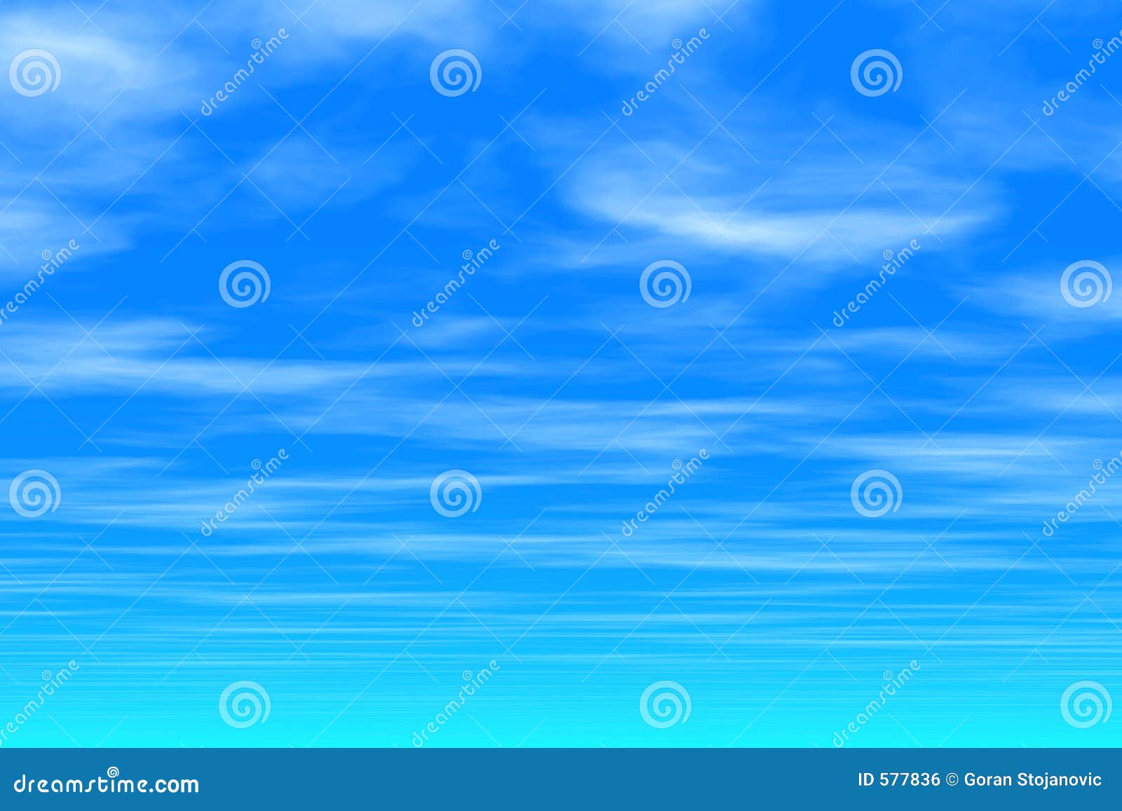 Blue Sky, Clouds And Bracher. Nature Background. Nature Texture. Sky ...