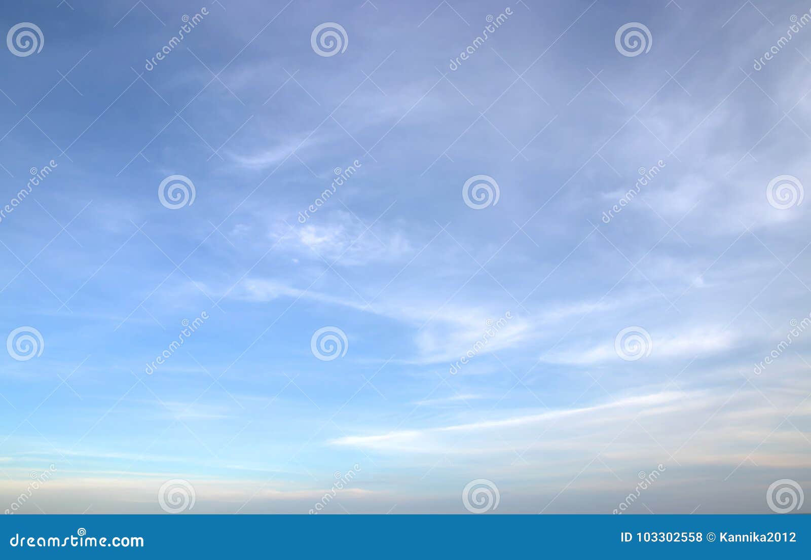 Blue Sky and Clouds Background,feel Good. Stock Photo - Image of high ...