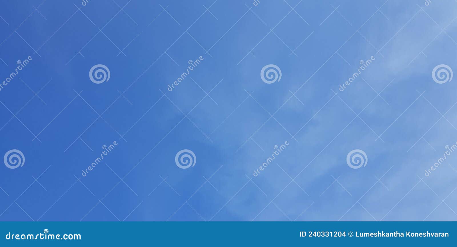 Blue sky with less clouds stock photo. Image of wave - 240331204