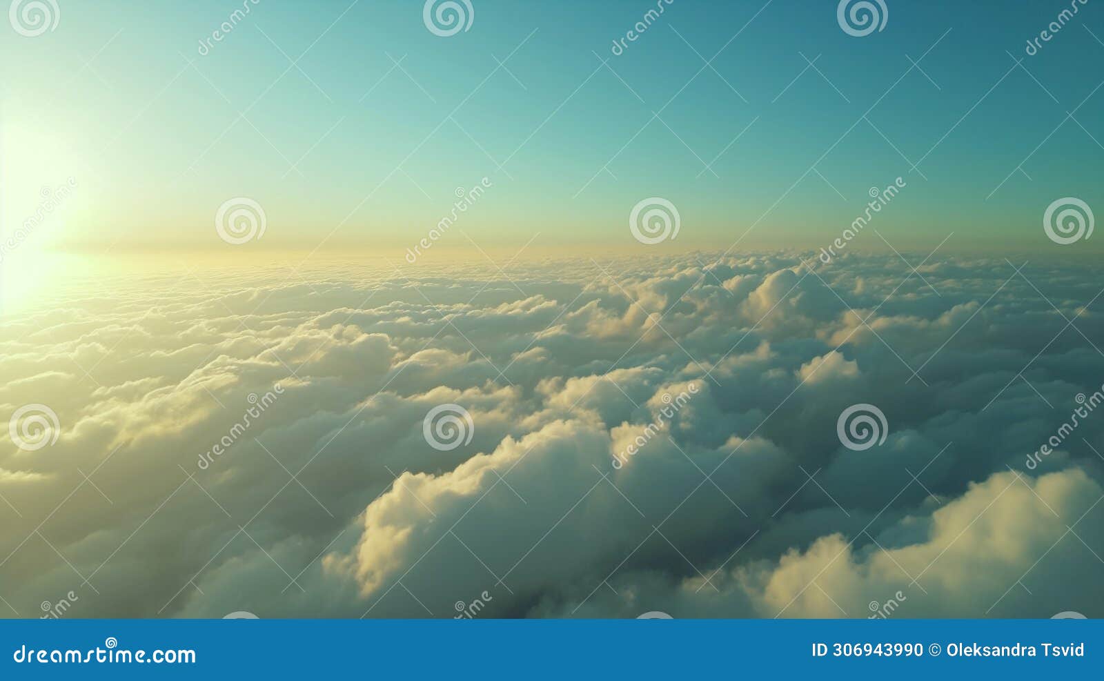 Blue Sky with Clouds, Depth Dynamic Sky Stock Photo - Image of space ...