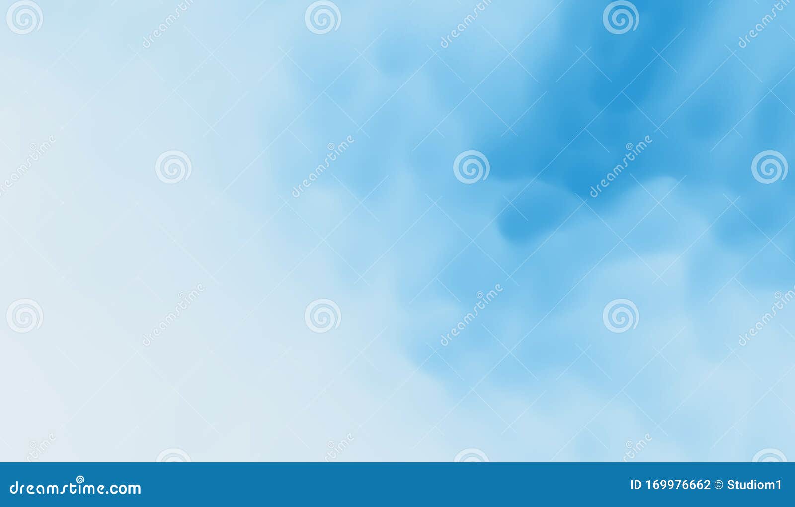 Blue Sky with Clouds. Modern Pattern. Nature Background. Modern Pattern ...