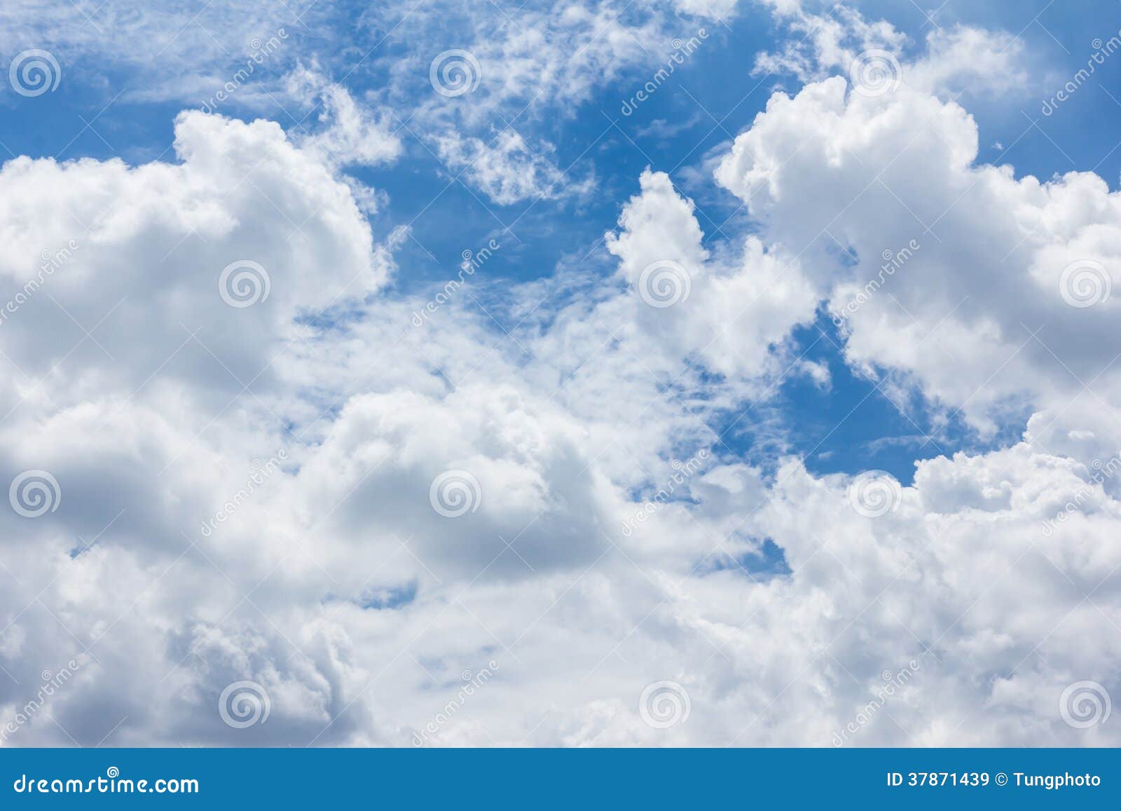 Blue Sky with Clouds,natural Sky Stock Image - Image of nature, cumuli ...