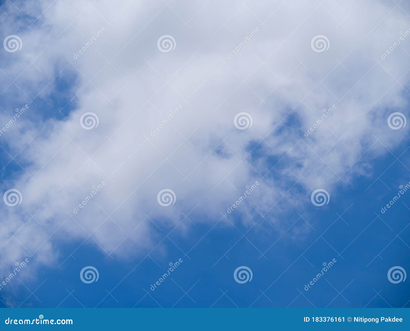 Blue Sky and Clouds New Normal World is Restore Details Texture Stock ...