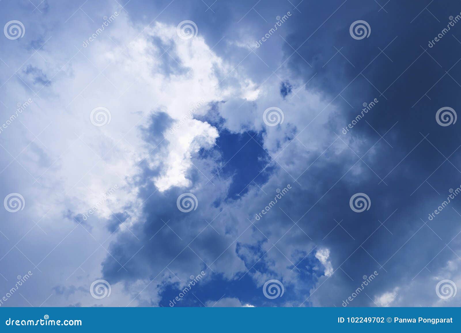 Blue Sky With Clouds Stock Photo | CartoonDealer.com #102249702