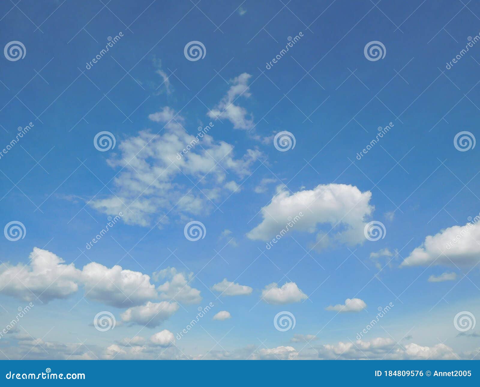 Blue Sky with Clouds, Square Shape Background Stock Photo - Image of ...