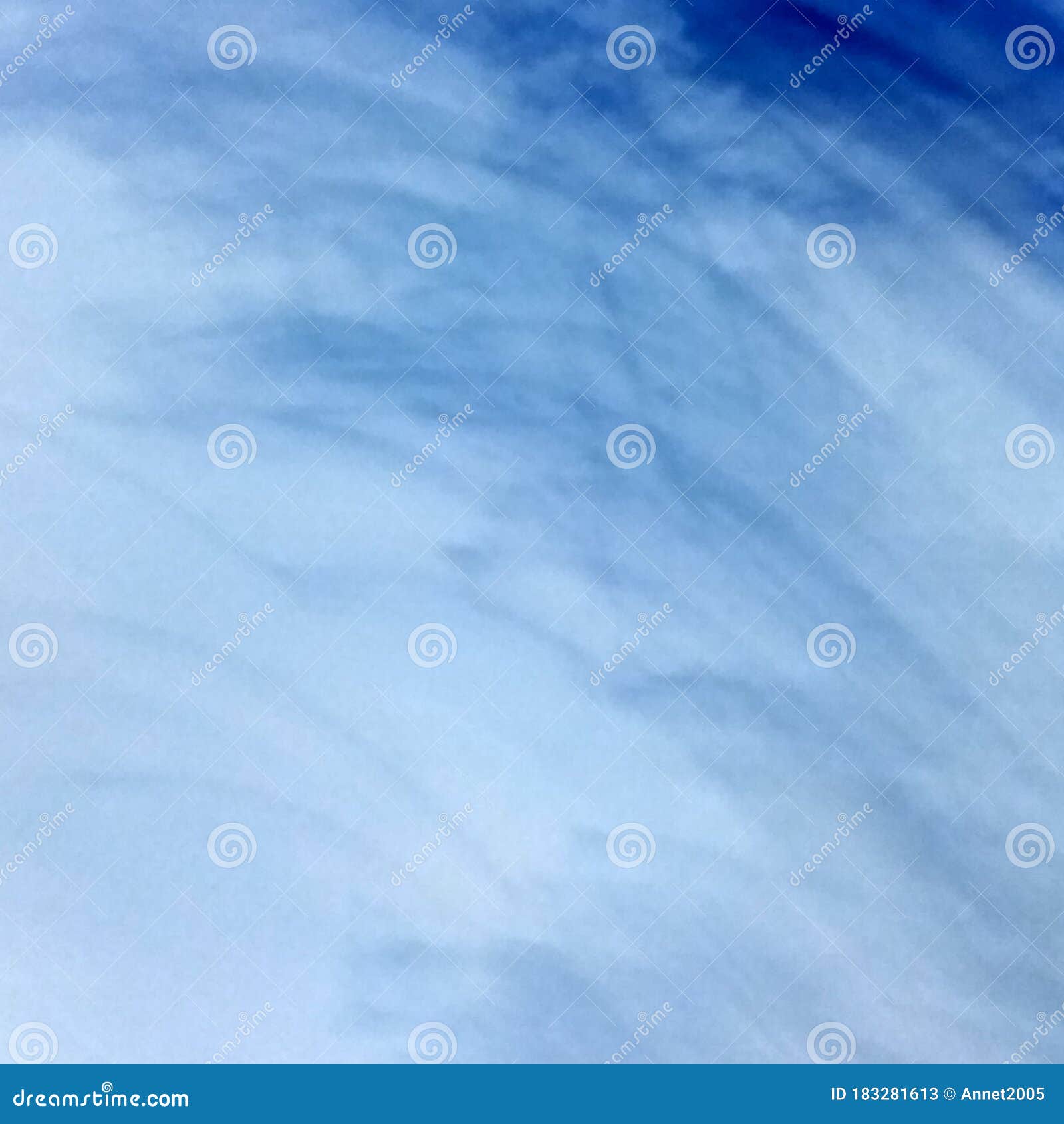 Blue Sky with Clouds, Square Shape Background Stock Image - Image of ...
