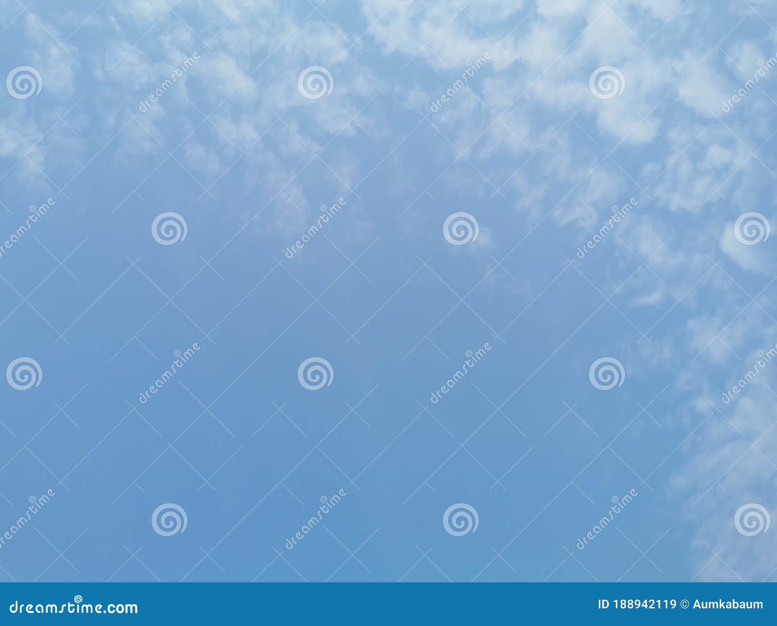 Blue Sky with Could Backdrop Stock Image - Image of backdrop, blue ...