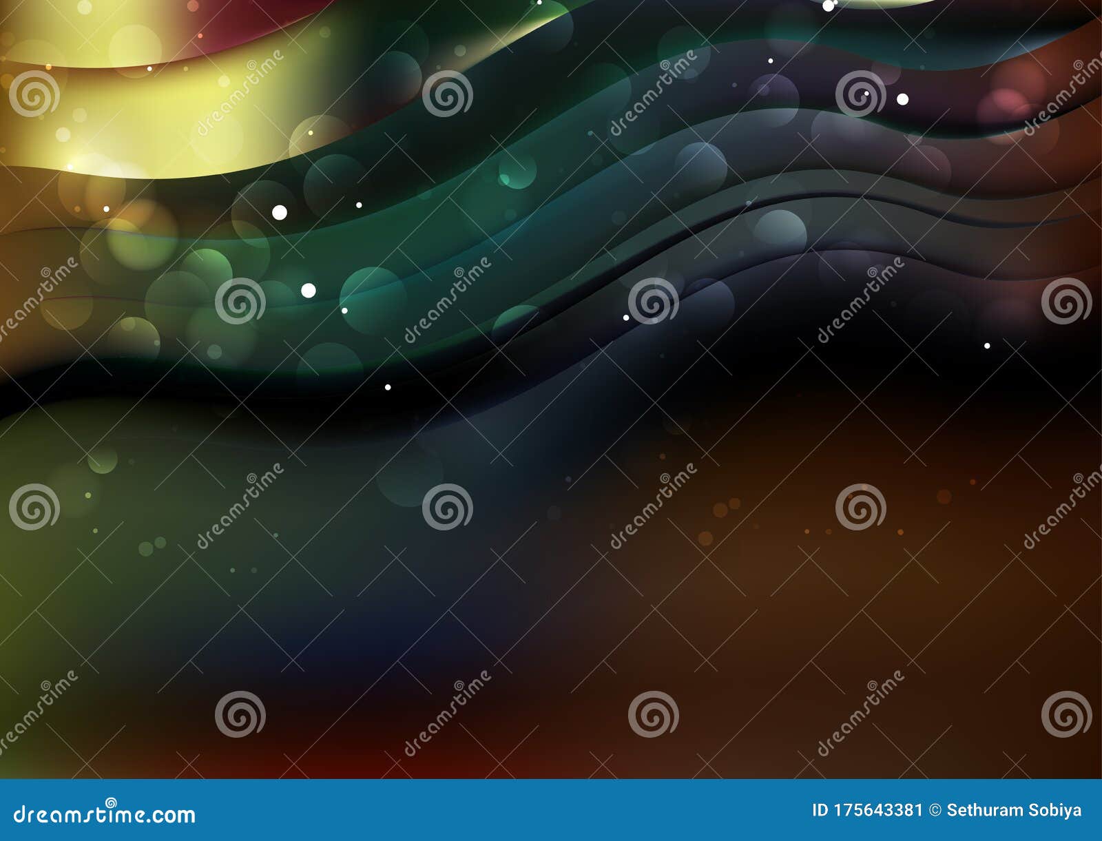 Blue Sky Creative Background Vector Illustration Design Stock Vector ...