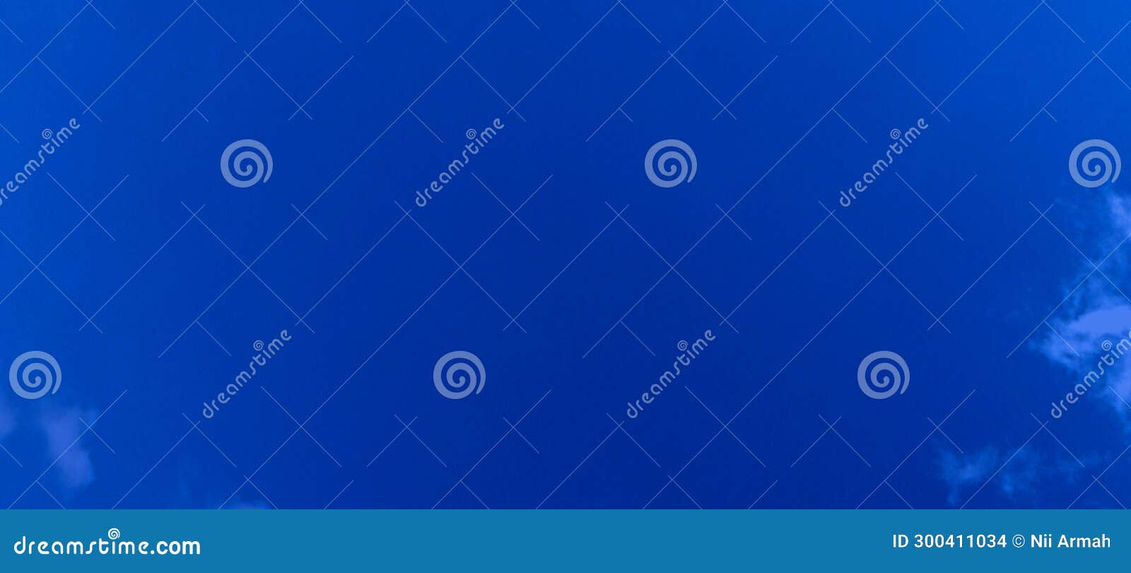 Blue Sky with Disappearing Clouds Background Stock Photo - Image of ...