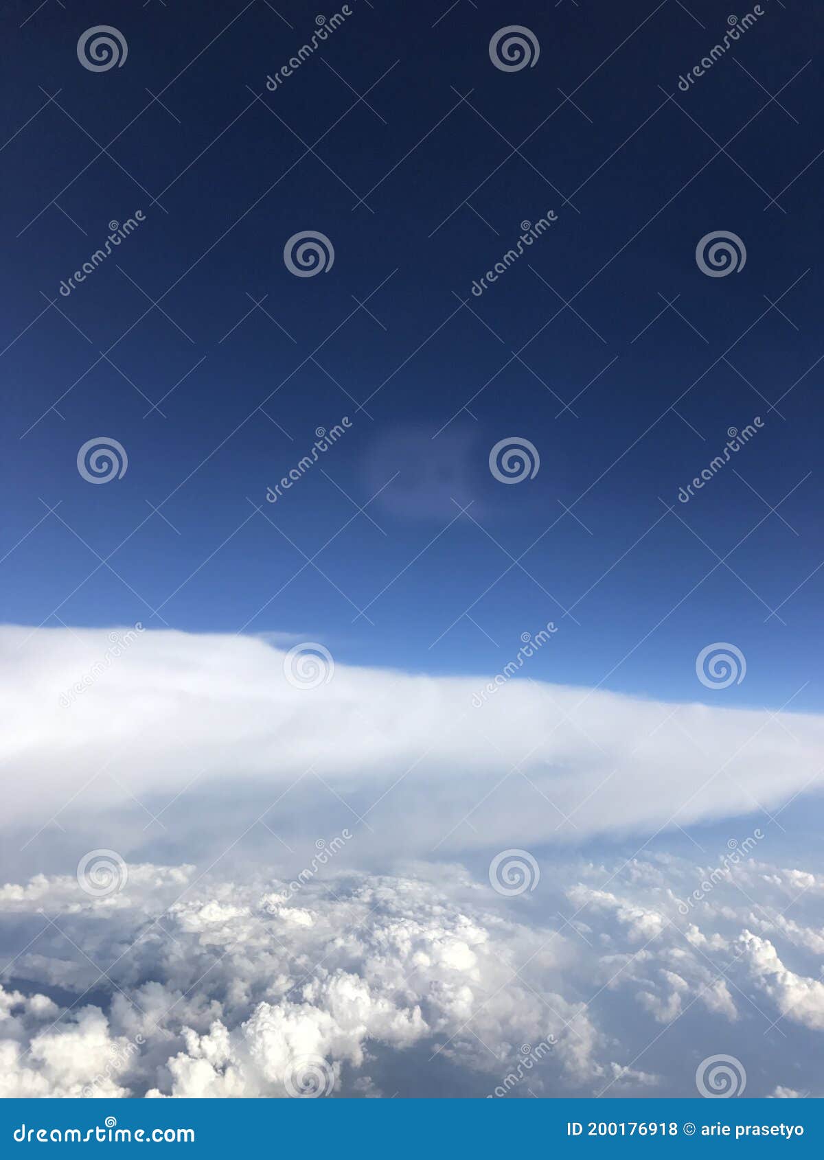 Blue sky dream stock photo. Image of azure, waterfall - 200176918